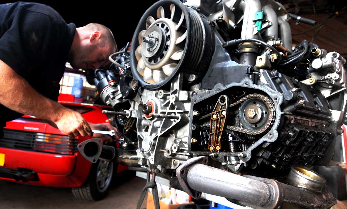 Porsche Engine and Gearbox Rebuild Experts in North Devon