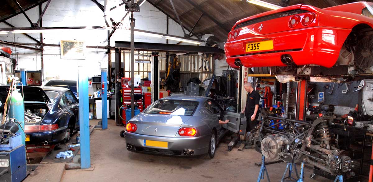 Ferrari Repair & Servicing Specialist in Devon