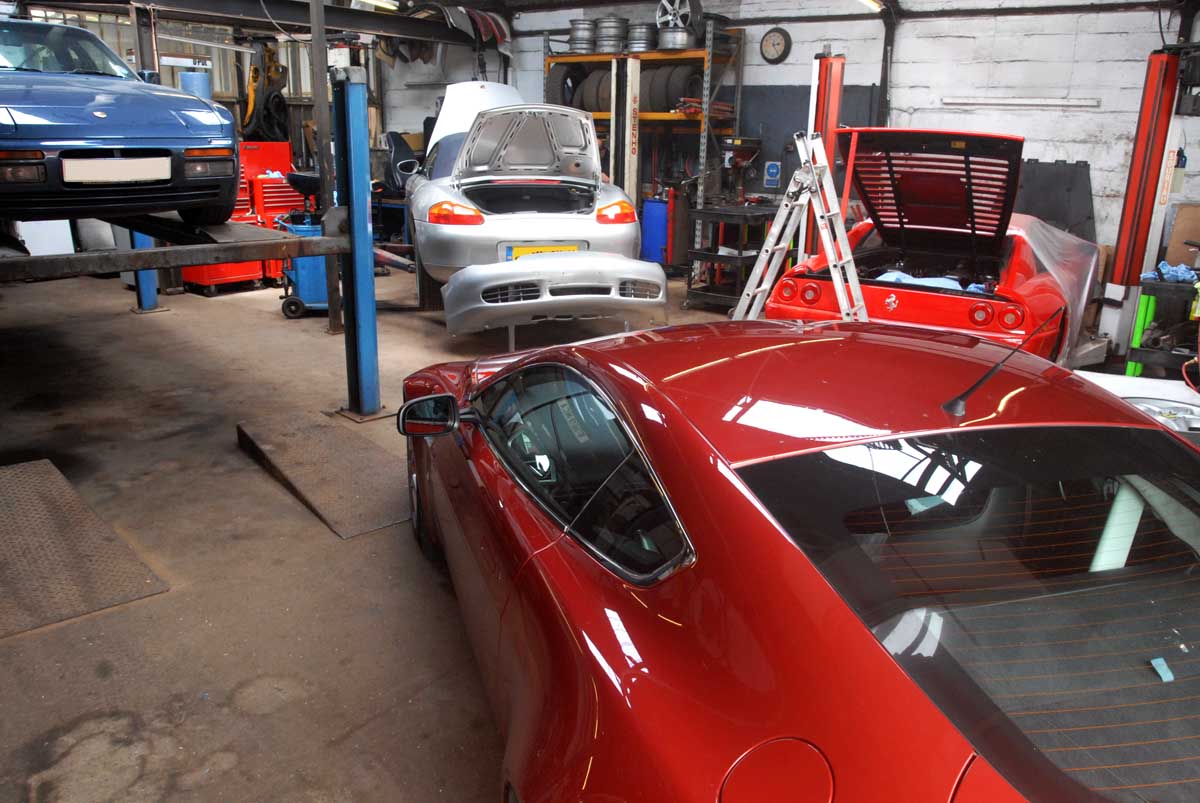 Aston Martin Servicing & Repair at Devon Specialist